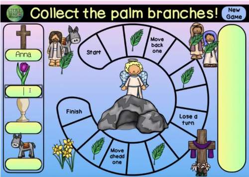 Easter Religious Digital Activities by Little Bear Products | TPT