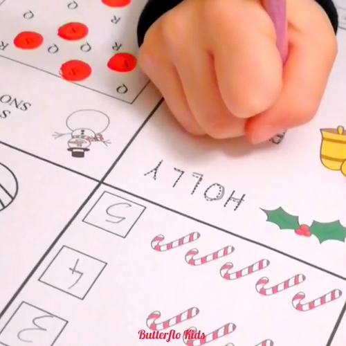 Christmas Mini Activities by Butterflo Kids | TPT