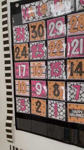 Halloween Countdown Bulletin Board by The Creative Classroom - Ashlyn ...