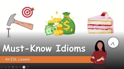 No-Prep Idiom Lesson Bundle by Robbie's ESL Resources | TPT