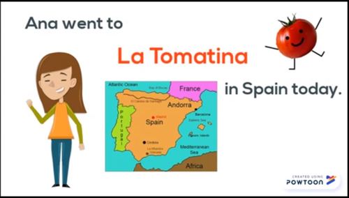 Culture: La Tomatina Story by Angela Berger | Teachers Pay Teachers