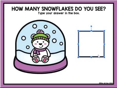 Winter Counting to 10 for Google Slides™ & PowerPoint™ by Play All Day