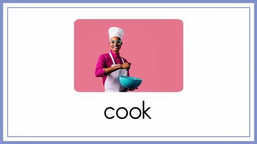 [Editable Presentation VER.] Occupation Vocabulary for PreK-G3 | TPT