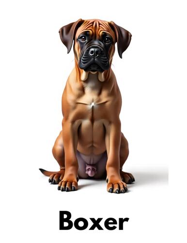 Realistic Dog Breed Flashcards | Multilingual Educational Set | for ...