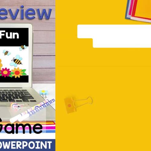 Phonics Review Honey Bees Vowel Teams Digital Game Google Slides and PPT