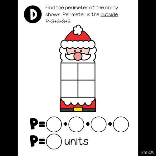 Christmas Math Task Cards {Perimeter & Area} by Serendipity Math Shop