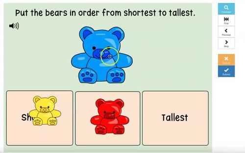 1st Grade Measuring Length with Non-Standard Units Boom Cards! | TPT