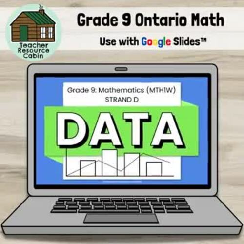Grade 9 Ontario MATH: MTH1W Google Slides™ Bundle by Teacher Resource Cabin