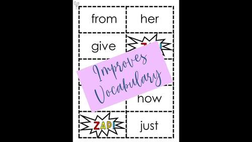 ZAP Sight Word Practice Kindergarten 1st Grade ELA Literacy Math ...