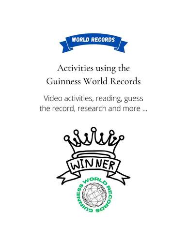 Guinness World Records. Activity Bundle. Research. Video. Games ...