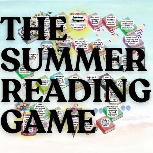 The Summer Reading Game by SnackandRecess | TPT