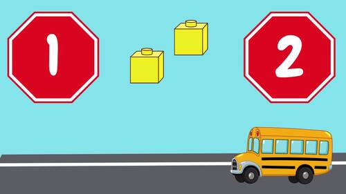 Back to School Counting to 20 Kindergarten Digital Math Number Sense ...