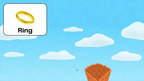 Initial R Teletherapy Game: Make an Ice Cream Cone by Speechy Solutions