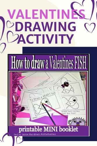 Valentine's day | directed drawing | how to draw | fine motor activities