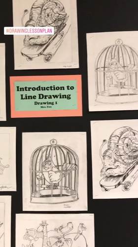 Drawing and Shading Beginner Art Projects Middle School Art or High ...