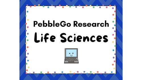 PebbleGo Research, Graphic Organizers for Animals, Insects, Dinosaurs ...