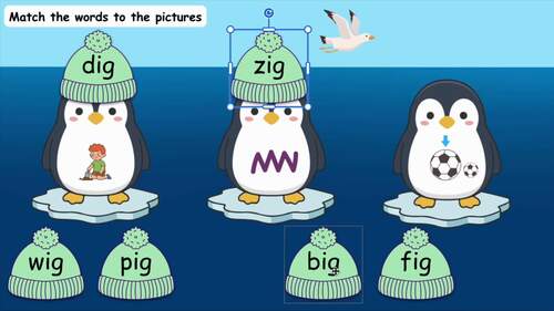 CVC Word Families – Short I Bundle | Interactive Google Slides | TPT