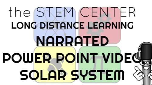 Solar System Distance Learning Narrated Power Point Video by The STEM ...