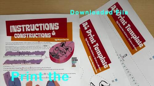 Build A Halloween Treat Box | Printable Template & Kindness Card Activity