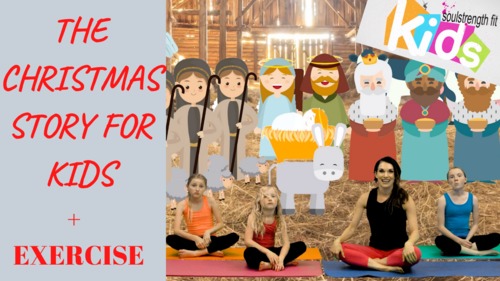 Christmas Story - Birth of Jesus: Educational, Animated Exercise Video ...