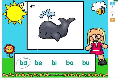 BOOM CARDS- Fonética Letra B by mrscortes | TPT