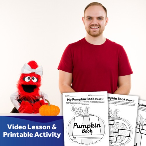 [FREE] My Pumpkin Book - Video Lesson & Activity Download by DASH Upward