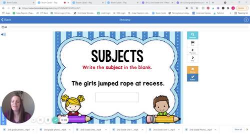 Wonders 2023, 2020 | Unit 1 Week 3 Boom Card Bundle | Grammar, Phonics ...