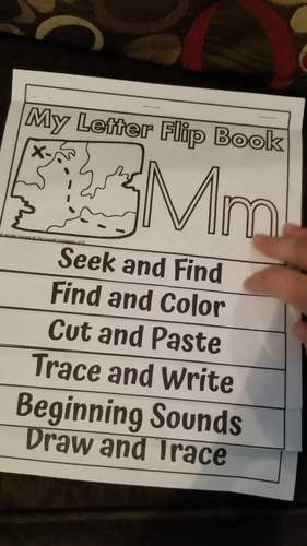 Alphabet Flip Book Bundle for Letter Recognition, Letter Sounds, and ...