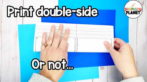 January Mini-Books - Winter Booklet Template - Blank Mini-Book Templates