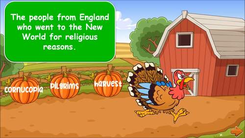 Thanksgiving Day Activities and Games ESL EFL ELD Learners | TPT