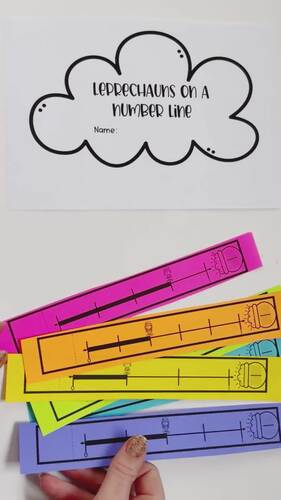 St Patricks Day Fractions Crafts and Activities by Kate's Place | TPT