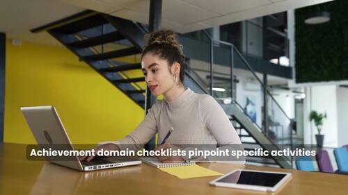 Achievement Domain Checklists & Service Goals by Community On Demand