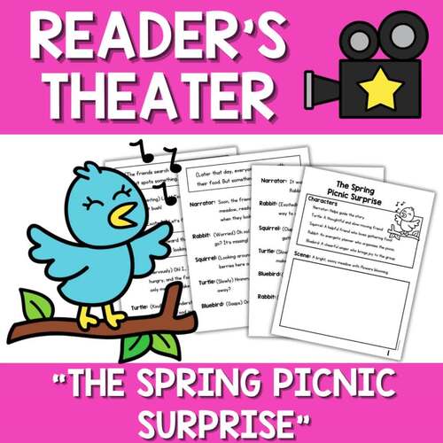 Spring Readers Theater Reading | Spring Picnic Surprise Play Reading ...