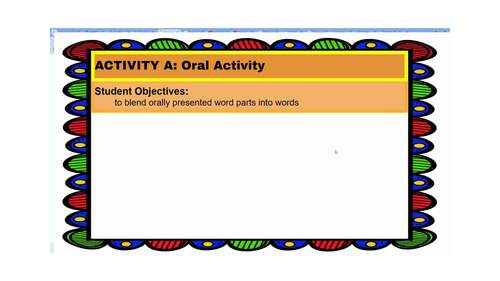 Morphology and Phonics Intermediate Unit 1 (Lessons 1-5) Slide ...