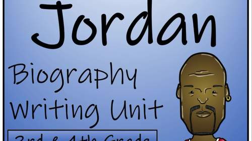 Michael Jordan Biography Writing Unit | 3rd Grade & 4th Grade | TPT
