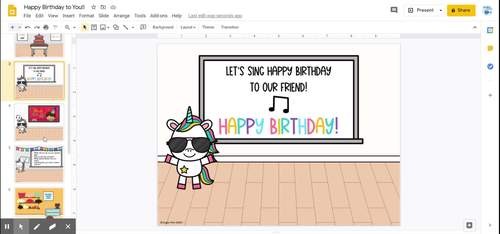 Birthday Activities - Birthday Slides - Birthday Party | TPT