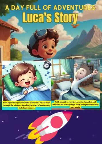 A Day Full of Adventures: Luca's Story by Merticariu Ionel | TPT