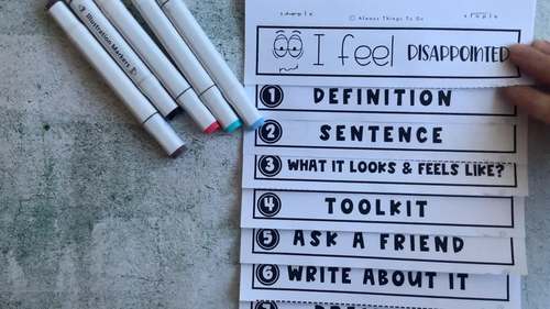 Social and Emotional Development Activities {Self-awareness / PDF}