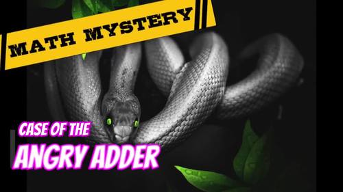 Addition Math Mystery Game: Double Digit & Triple Digit Addition Activity