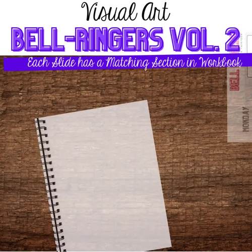 Visual Art Bell Ringers 2 - Middle, High School Art Bell Ringers - Set 2