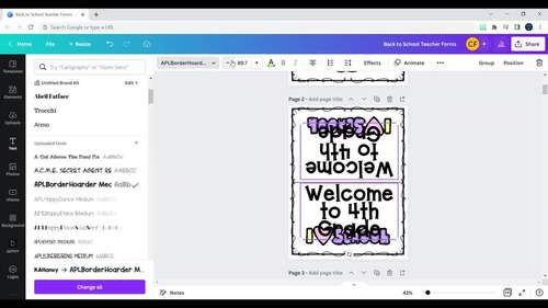 Meet the Teacher & Open House Forms and Stations | Classroom Theme Pack