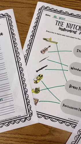 Nutcracker Activity Packet: Ask the Composer, Coloring Sheets, Mazes ...