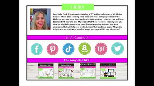 Letter Sound Fluency Practice Fall Homework and Center Activity | TPT