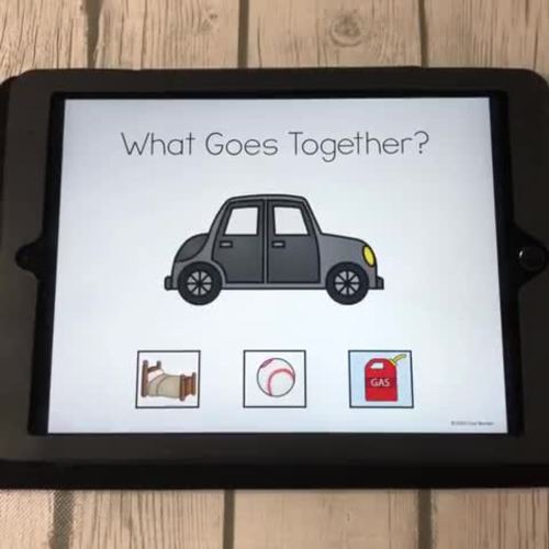 Digital "What Goes Together?" l Associations l BOOM Cards & Interactive PDF