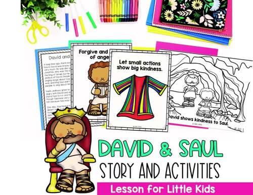 Sunday School Lessons | David and Saul | Bible Study for Kids | TPT