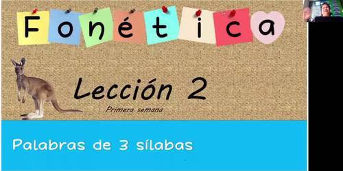Spanish Phonics Week 1 - Palabras de 2 y 3 sílabas by Nosotros ...