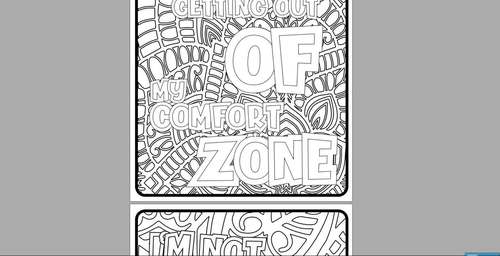 Growth Mindset Coloring Pages | Positive Affirmations Coloring sheet ...