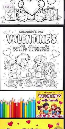 Valentine's Day Coloring Book – Fun & Creative Activities for Kids