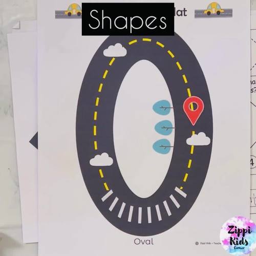 Road Mats - Road Activities Mats for Letters, Numbers 0-20 & 2D Shapes ...