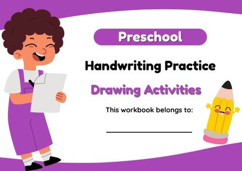 My First Drawing Book | Simple Objects for Preschool & Kindergarten